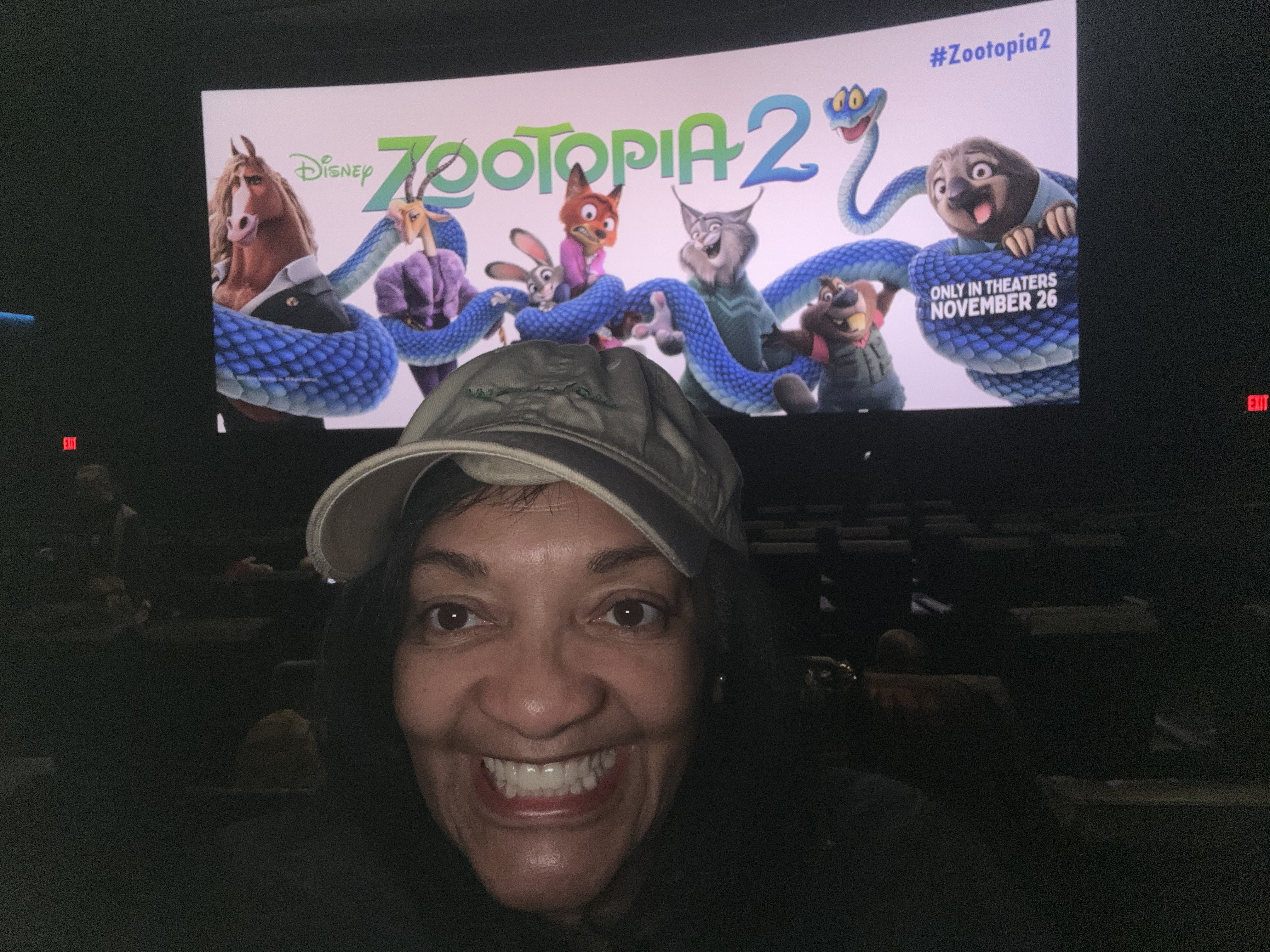 Enjoyed the Zootopia press screening last night.